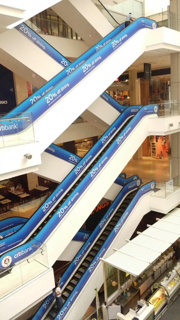 Citibank (Escalator Sticker & Single Sided Standee) – Brandavision